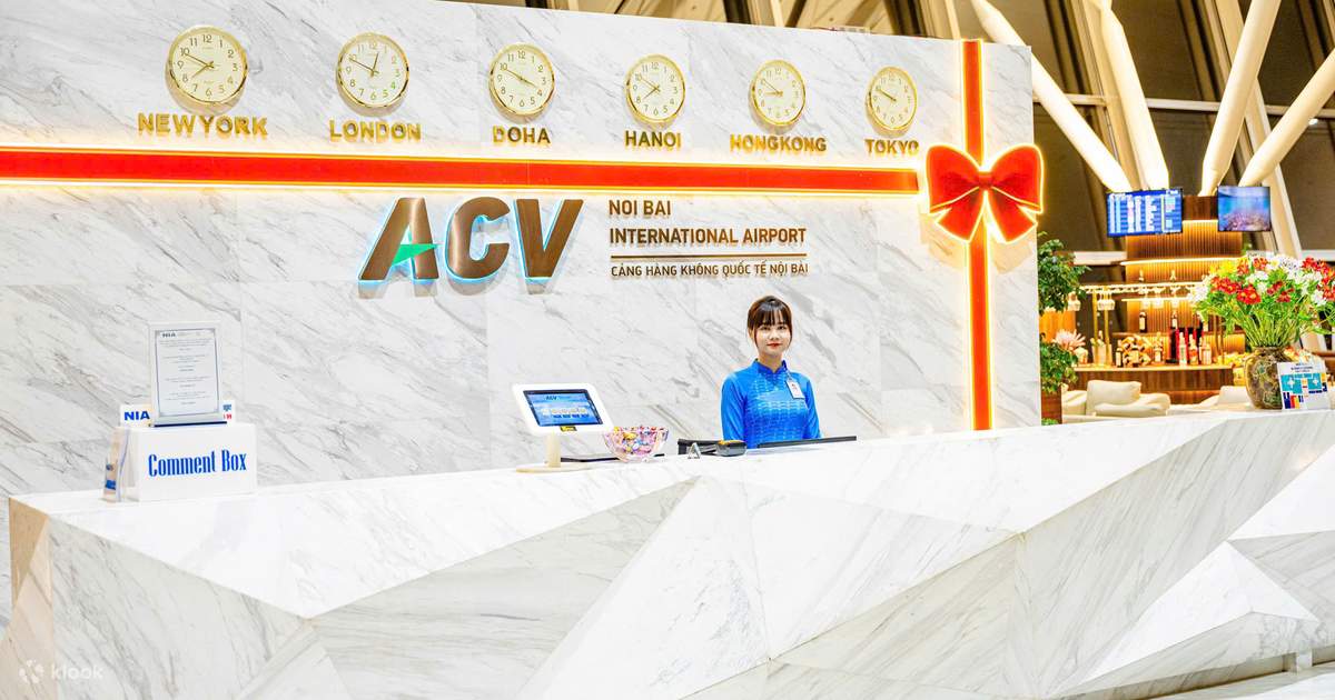 Phòng Chờ ACV tại Sân Bay Quốc Tế Nội Bài (HAN) - Klook Việt Nam
