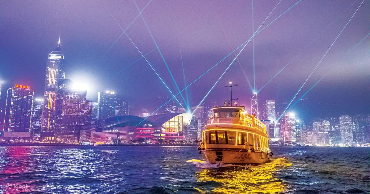 Victoria Harbour Cruise Evening Tour - Klook