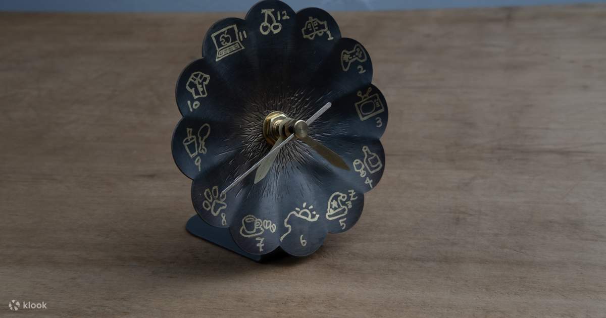 Playback Concept Limited - Copper Dyed Table Clock Workshop | Copper ...