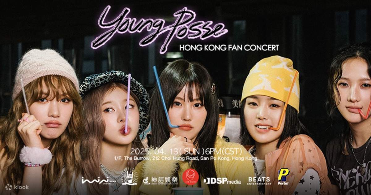 2025 YOUNG POSSE HONG KONG FAN CONCERT - Klook