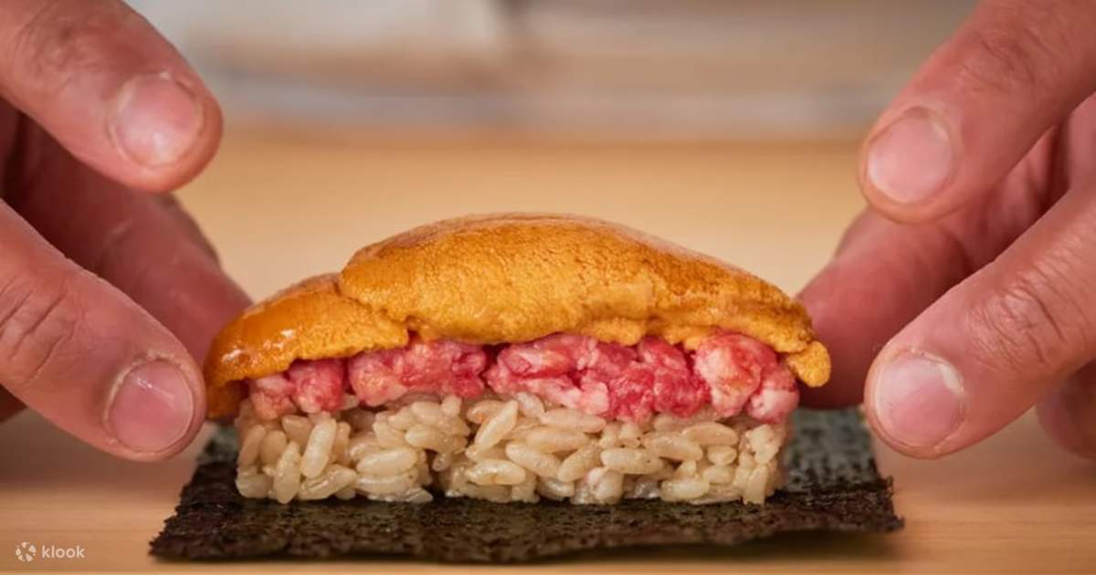 KINTAN RESTAURANT - Beef Sushi in Tokyo,Ginza - Klook