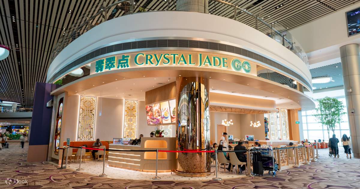 싱가포르 창이 공항 터미널 4의 Crystal Jade GO - 클룩 Klook 한국