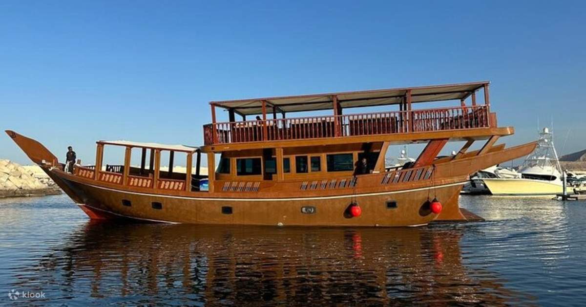 Dolphin Watching & Snorkeling on a Luxury Dhow Cruise - Klook Australia