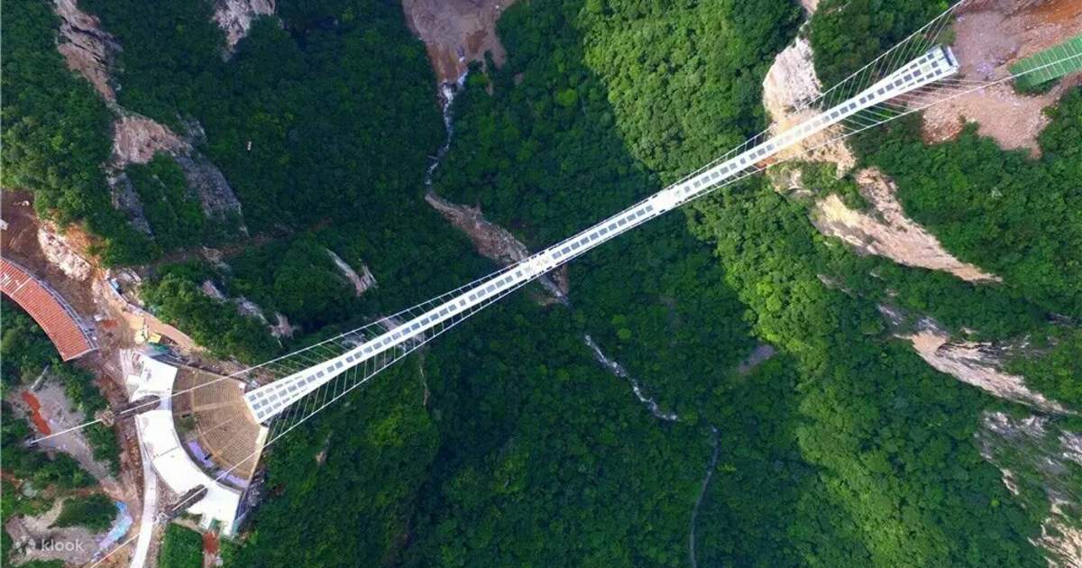 Zhangjiajie Grand Canyon Glass Bridge National Forest Park Avatar ...