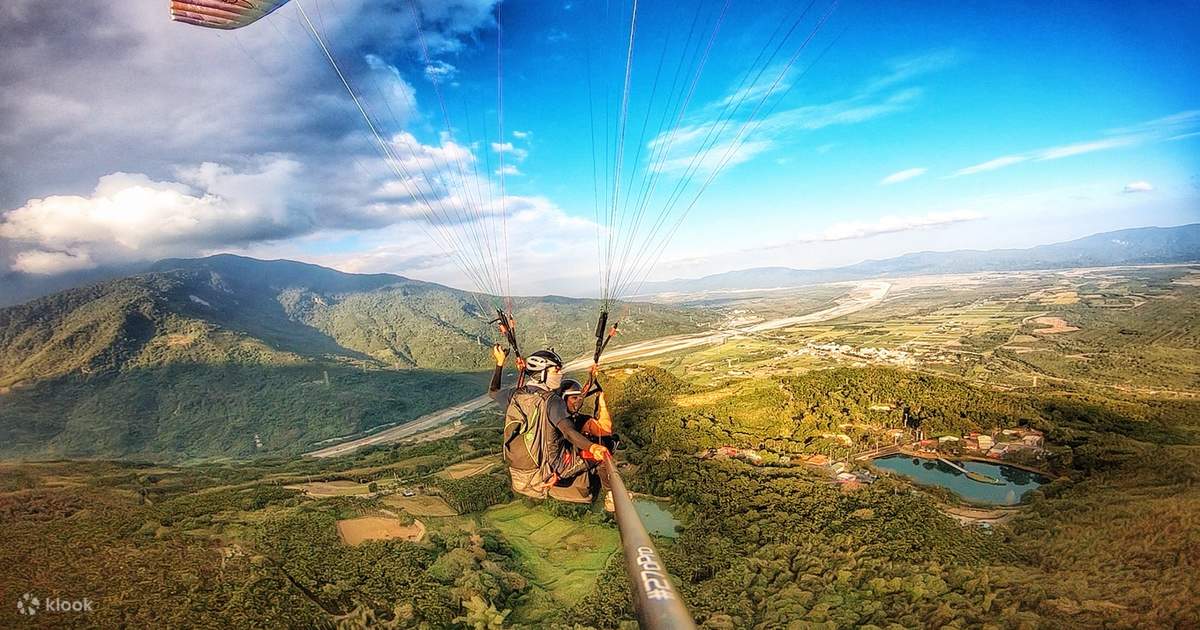 Paragliding Experience in Hualien, Taiwan - Klook