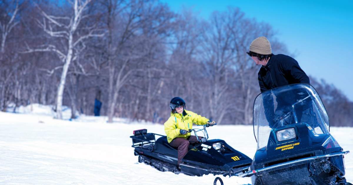 [Klook Exclusive] Hokkaido, Sapporo: Wonderland Snowmobile Thrill Ride ...