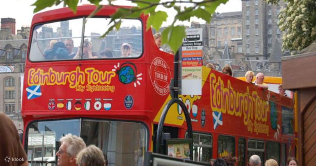 Edinburgh Castle and Hop-on hop-off bus trip from London - Klook ...