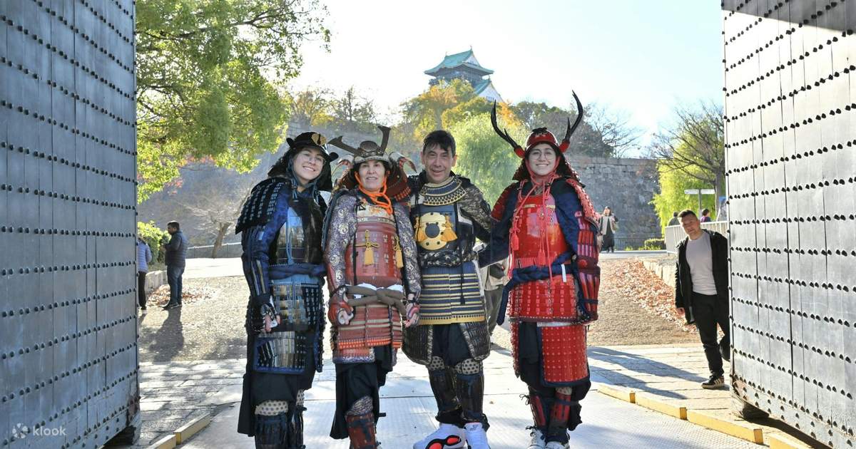 Hands-on class to learn Bushido & Zen near OsakaCastle with photo ...