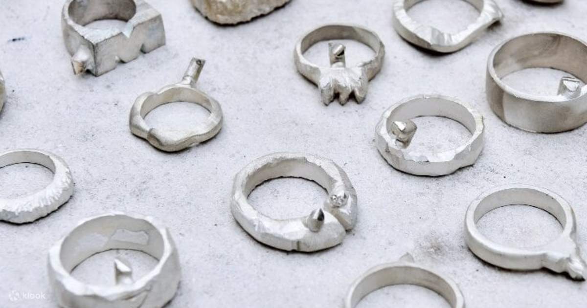 Cincin Perhiasan Tanah Liat Perak Buatan Tangan - Klook Indonesia