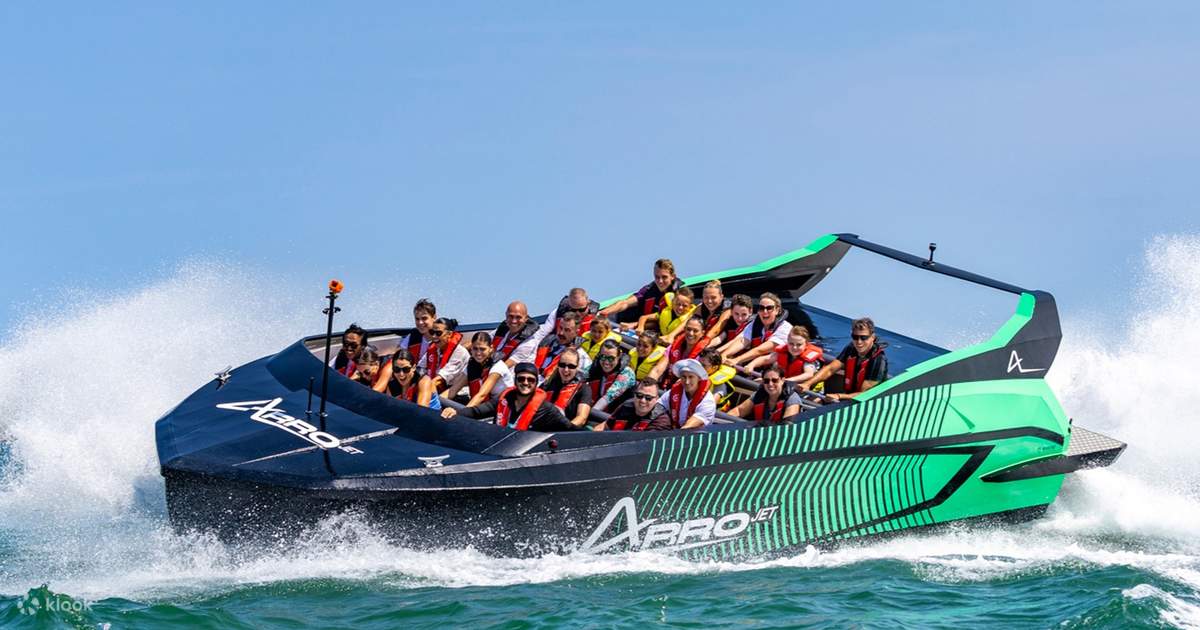 Pengalaman Menaiki Bot Jet oleh Arro Jet dengan Pilihan Pemindahan ...