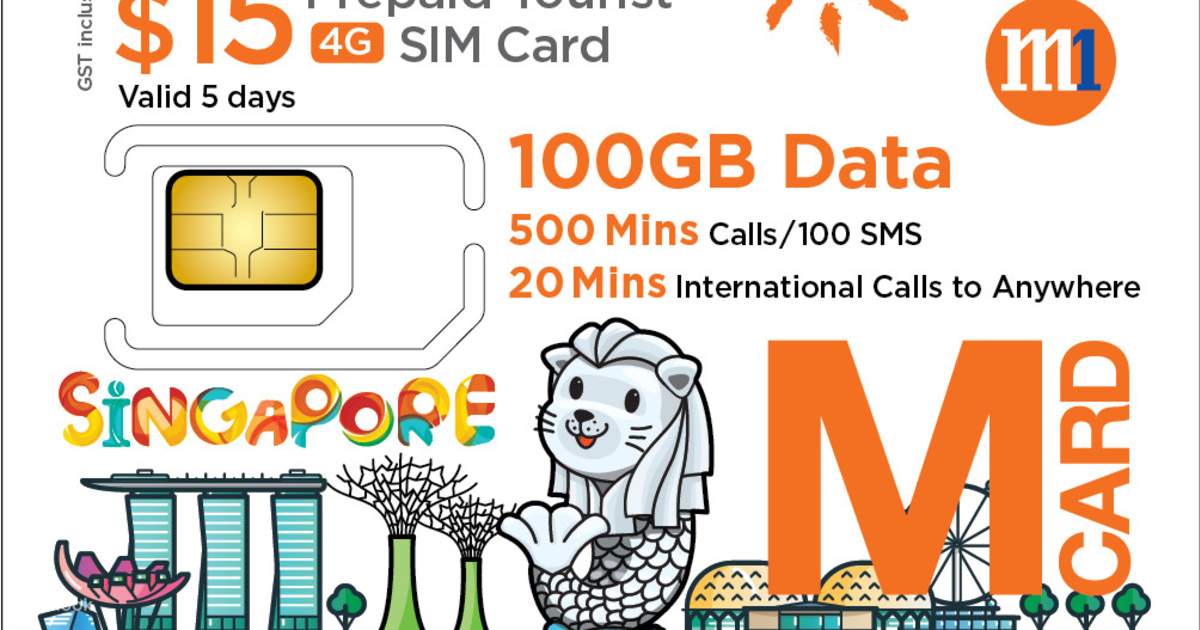 4G SIM Card (SG City Pick Up) for Singapore - Klook Philippines