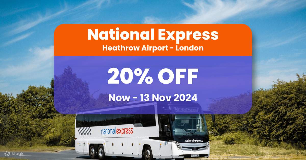 Heathrow Airport - London by National Express - Klook Canada