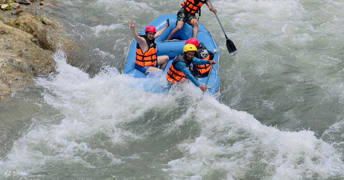 Rafting en eau vive, Flying Fox et expérience d'aventure en VTT - Klook ...