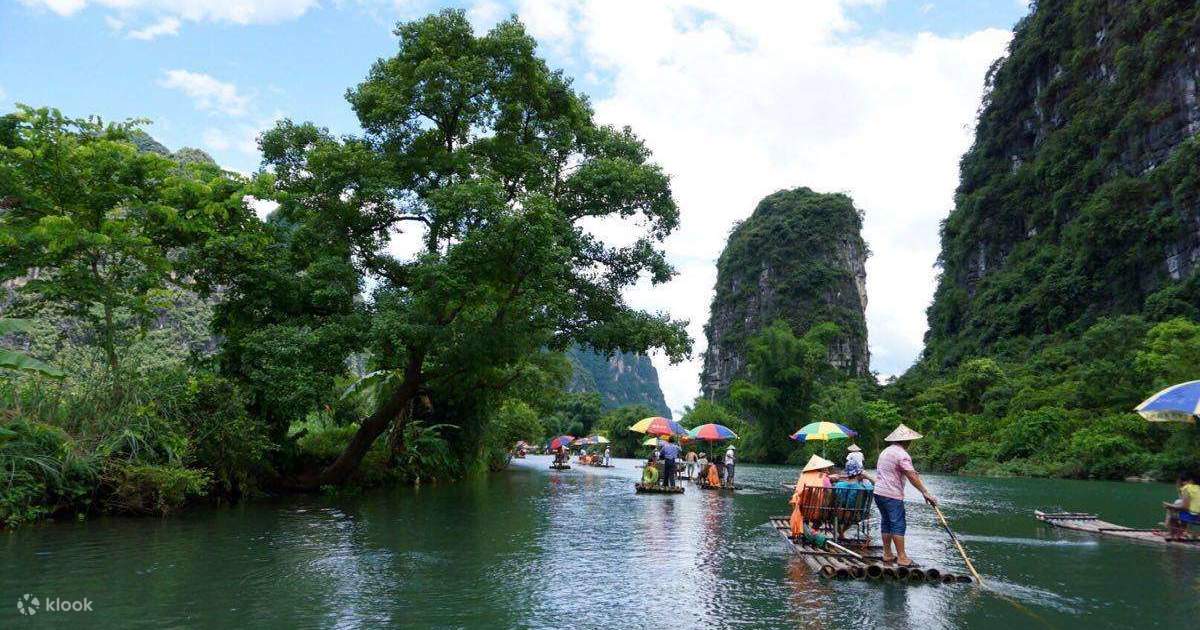 Guilin Waterfall River + Yulong River Xingping Ancient Town + 20 Yuan ...