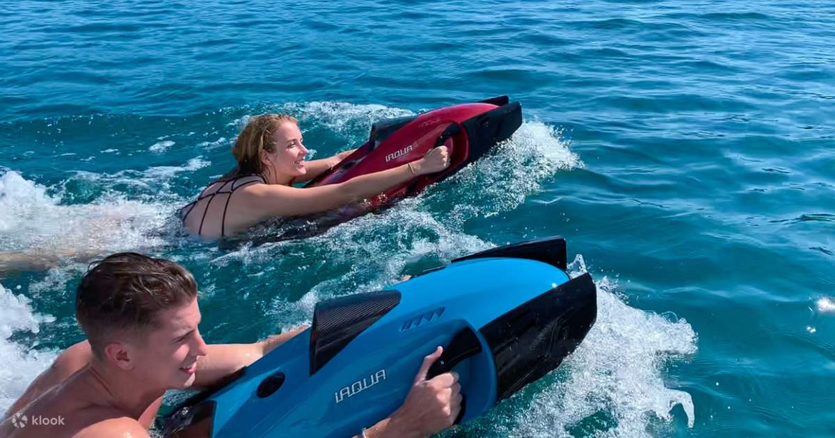 iAqua Stingray underwater sea scooter experience in Dubai - Klook ...