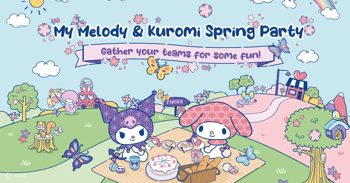 Tiket Masuk My Melody & Kuromi Spring Party di Singapura - Klook Indonesia