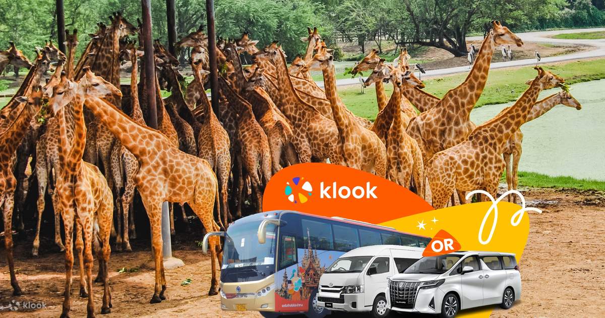 Safari World Bangkok Ticket with Private ALPHARD transfer - Klook Canada