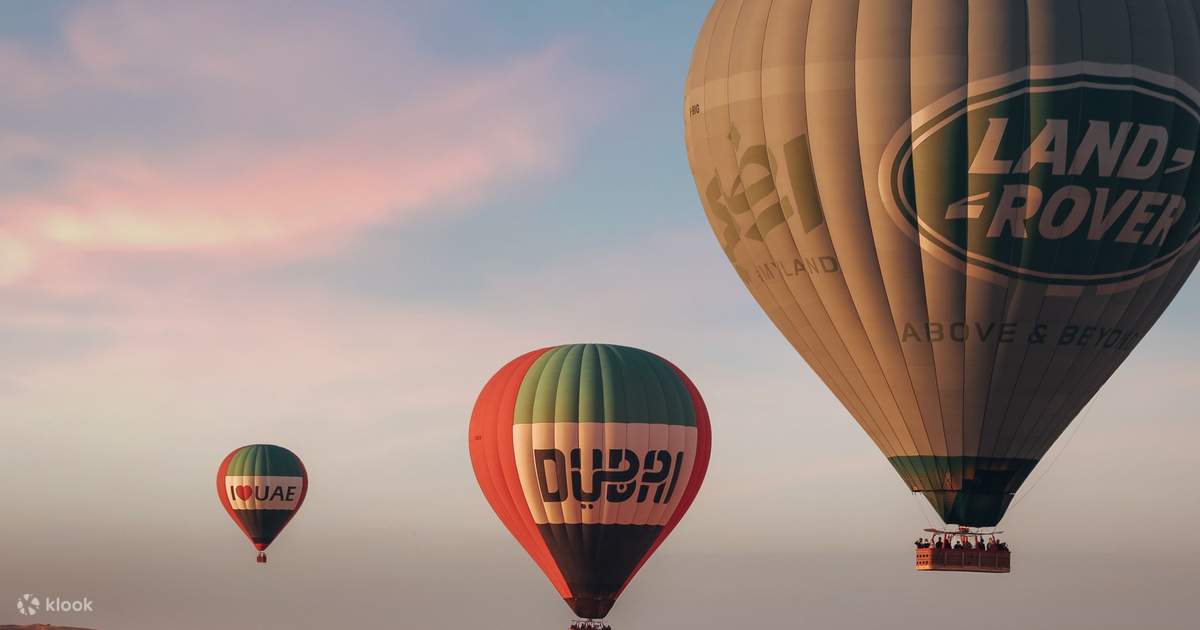 Premium hot air balloon experience with Michelin breakfast in Dubai - Klook