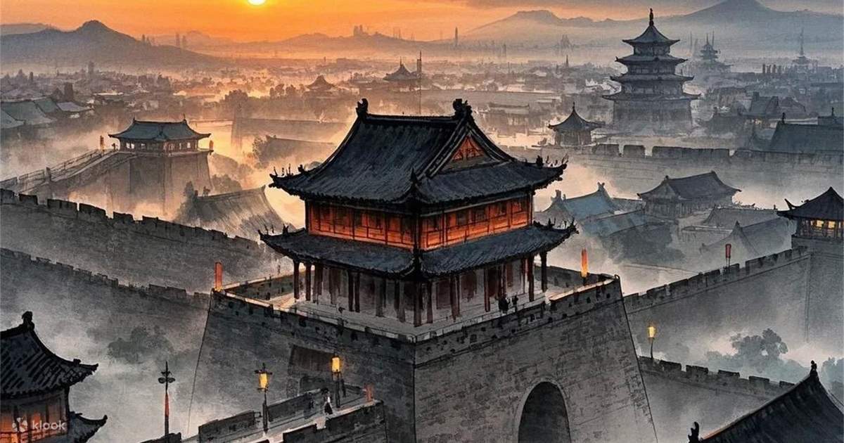 Shaanxi Xi'an City Wall Ticket + Guide (Interesting Chinese Guide ...