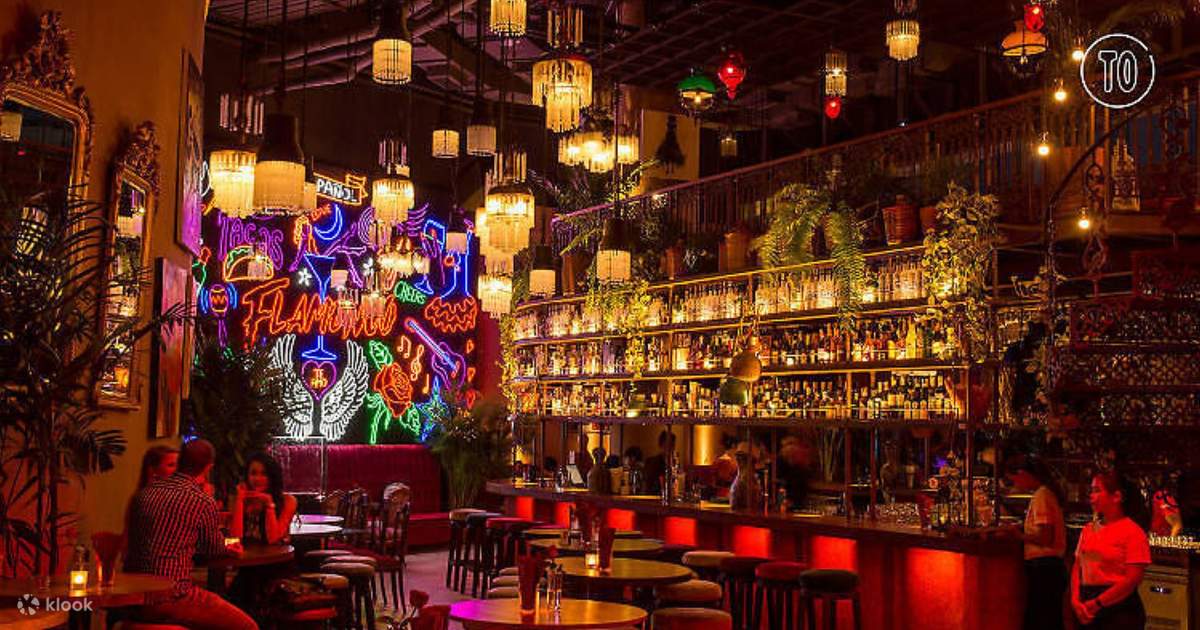 Flamenco Sky Bar & Lounge at EmQuartier Latin-Themed Rooftop Experience ...