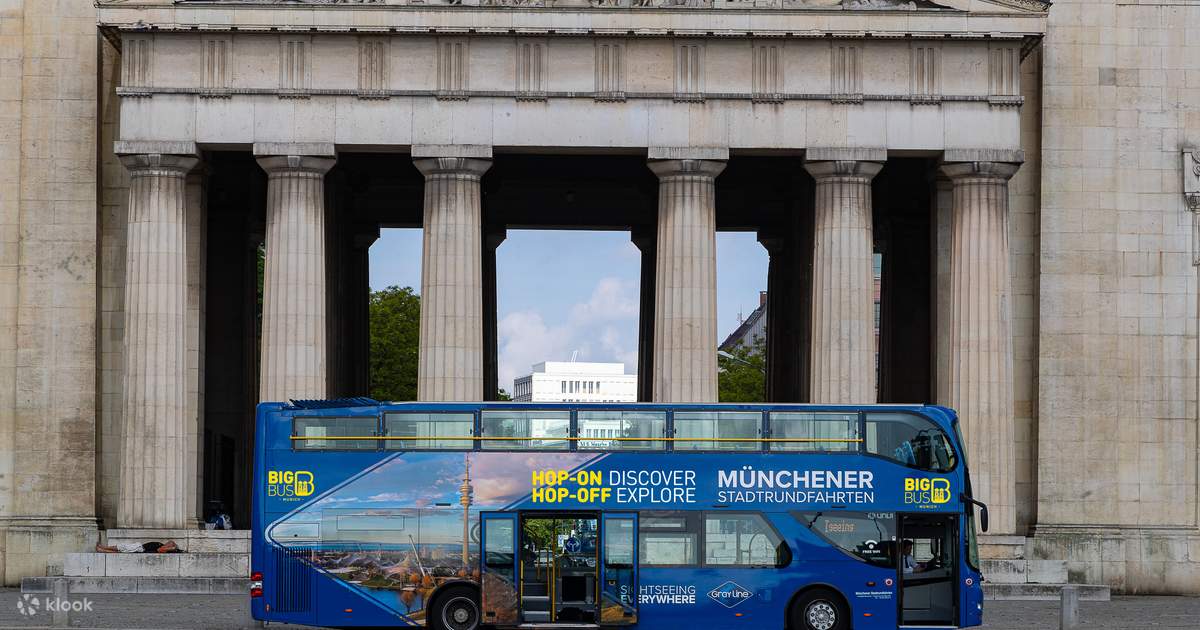 Tiket Lawatan Hop-On Hop-Off Bas Munich Besar (Terbuka-Atas). - Klook ...