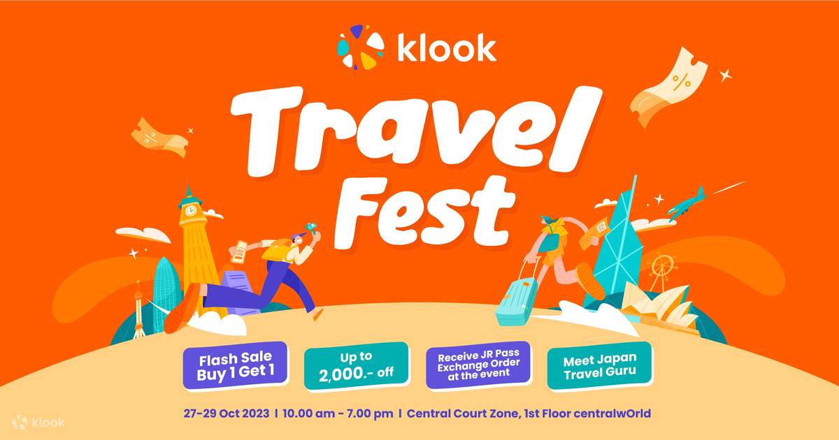 曼谷Klook客路旅游节门票 - Klook客路