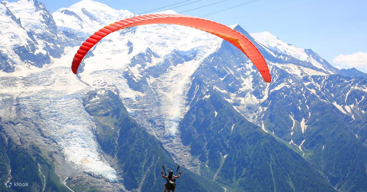 Rejoignez le parapente à Chamonix Mont-Blanc - Klook États-Unis