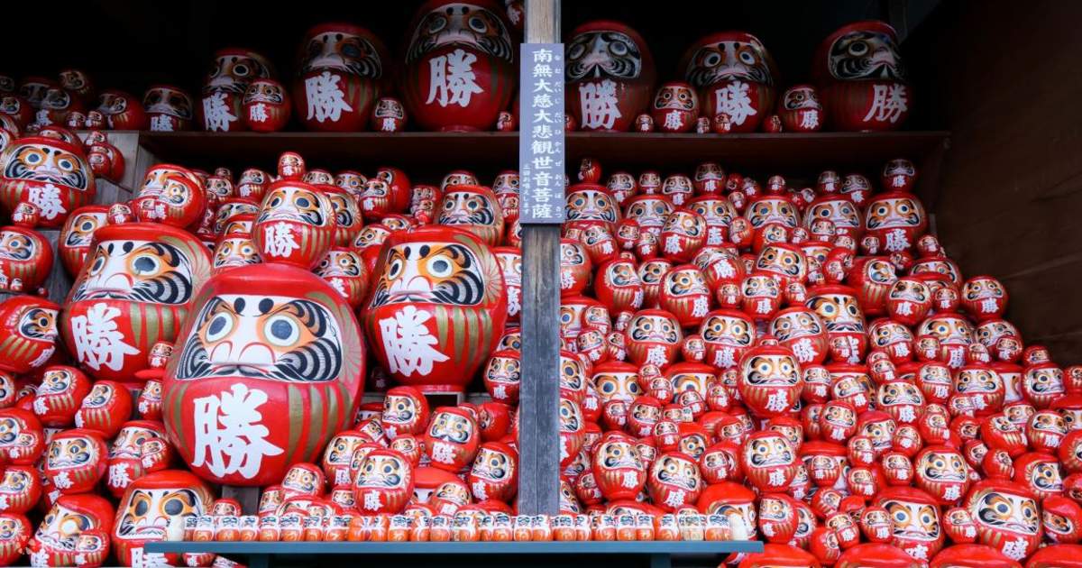 One-day tour to Japan's Victory Daruma Temple｜A walk to the popular ...