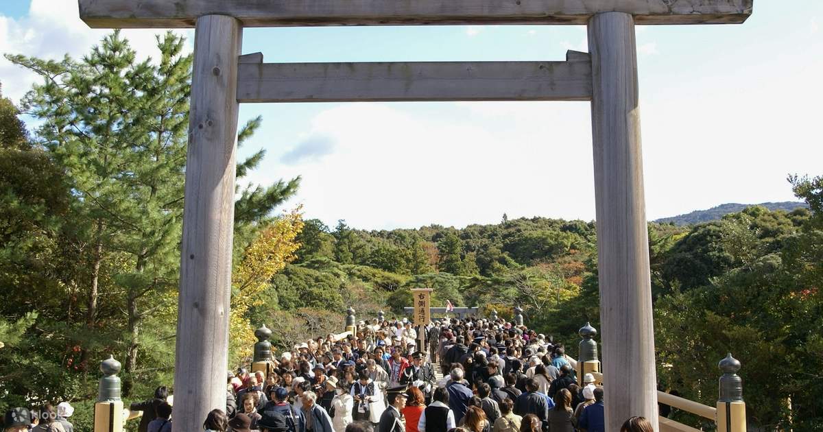 Tham quan Ise Grand Shrine, Okage Yokocho, đá Meoto Iwa và Futami ...