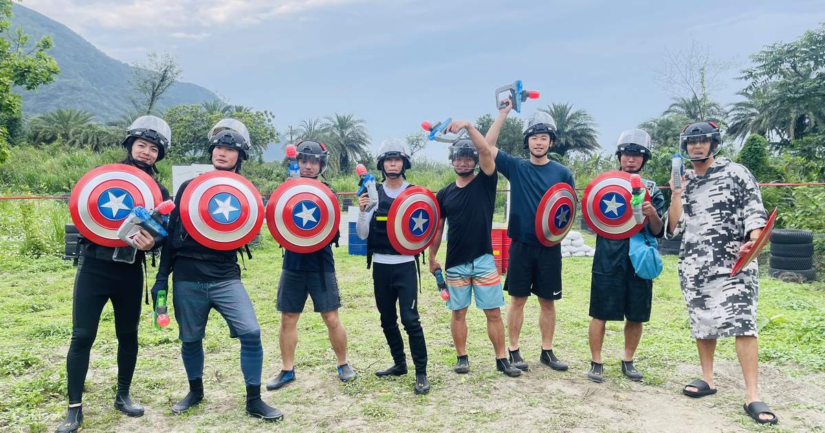 Yilan Dong'ao Crystal Shooting Field - Water Bullet Real-life Shooting ...