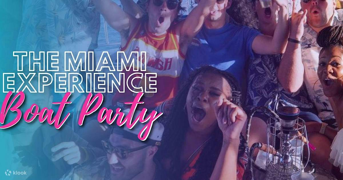 Miami Experience Boat Party - Klook Malaysia