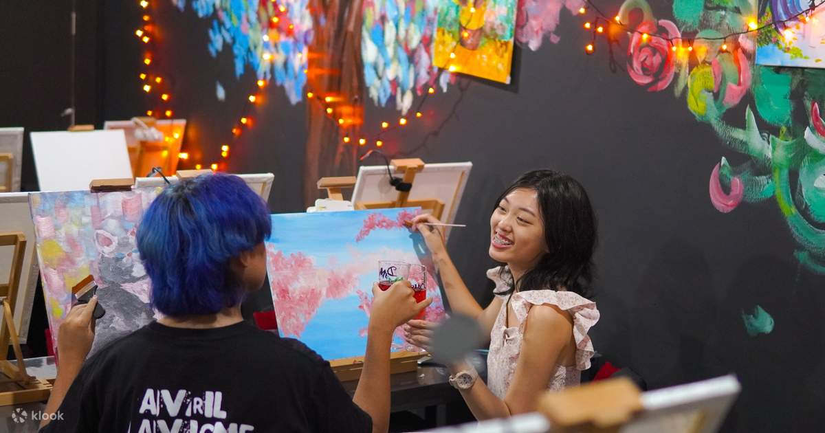 Sip and Paint Wonderland Art Jam at SCURO - Klook Malaysia
