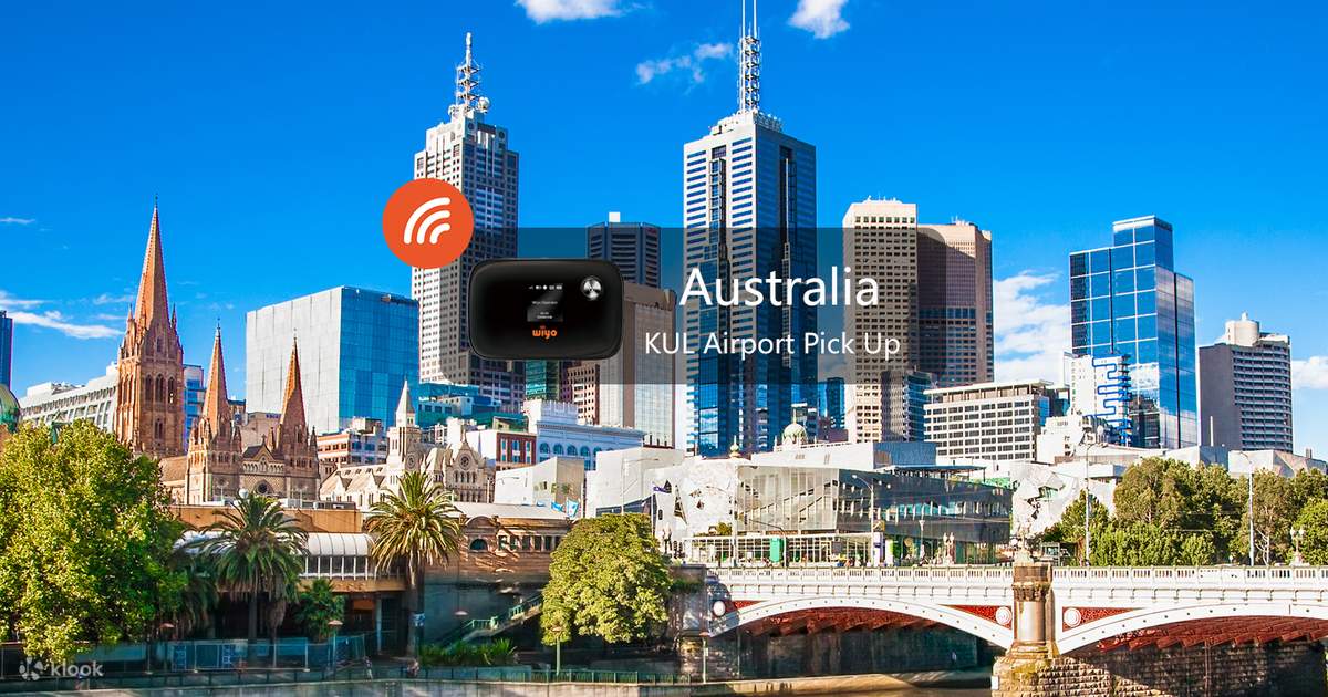 4G WiFi Device Kuala Lumpur Airport Pick Up for Australia - Klook