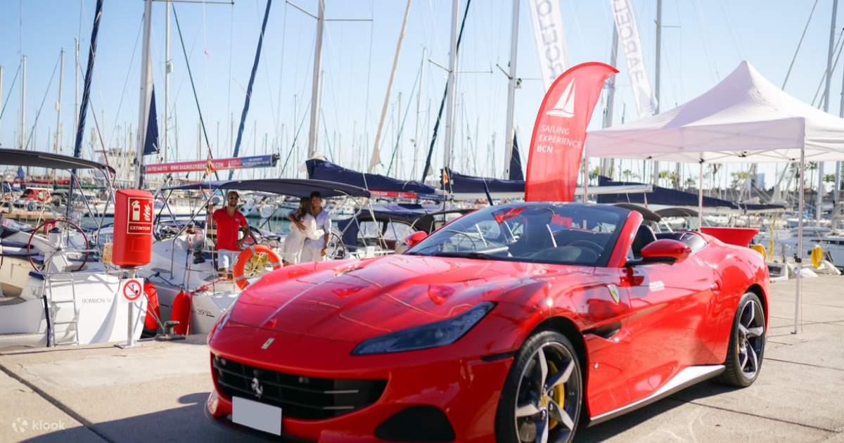 Sailing and supercar driving experience in Barcelona - Klook Singapore