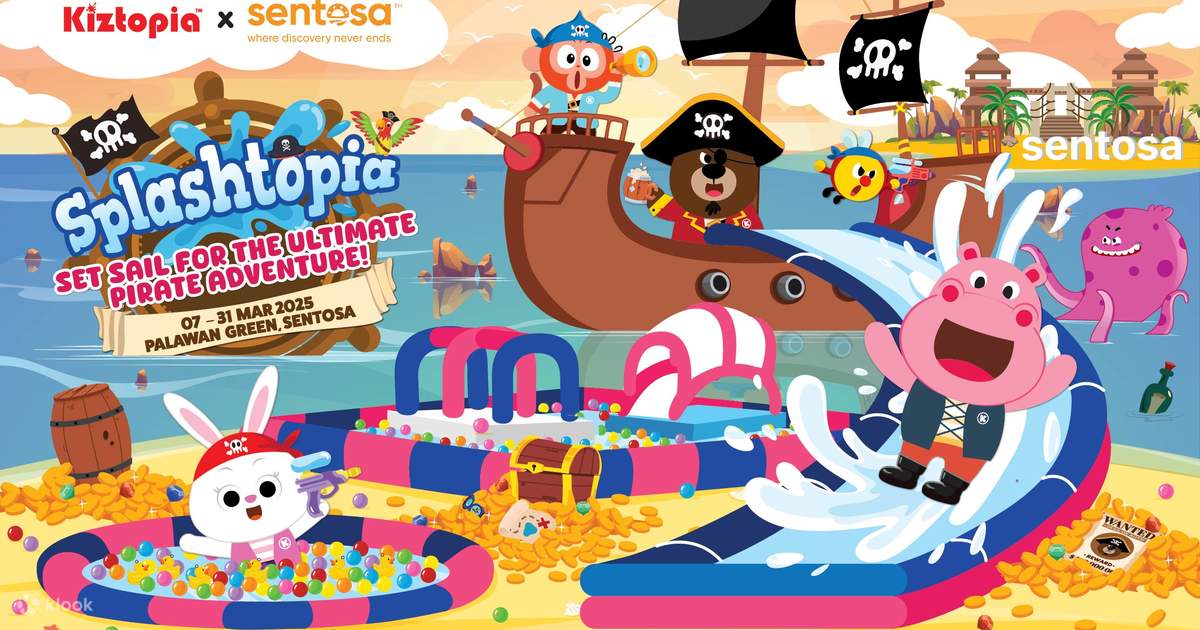 Splashtopia At Sentosa Palawan Green in Singapore - Klook Singapore