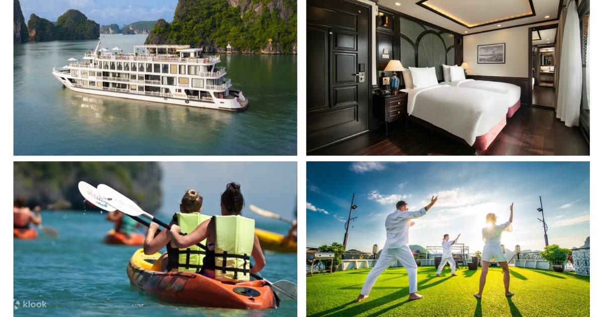 2D1N Ha Long Cruise Tour by 5 Stars Hermes Cruise, Vietnam - Klook Việt Nam