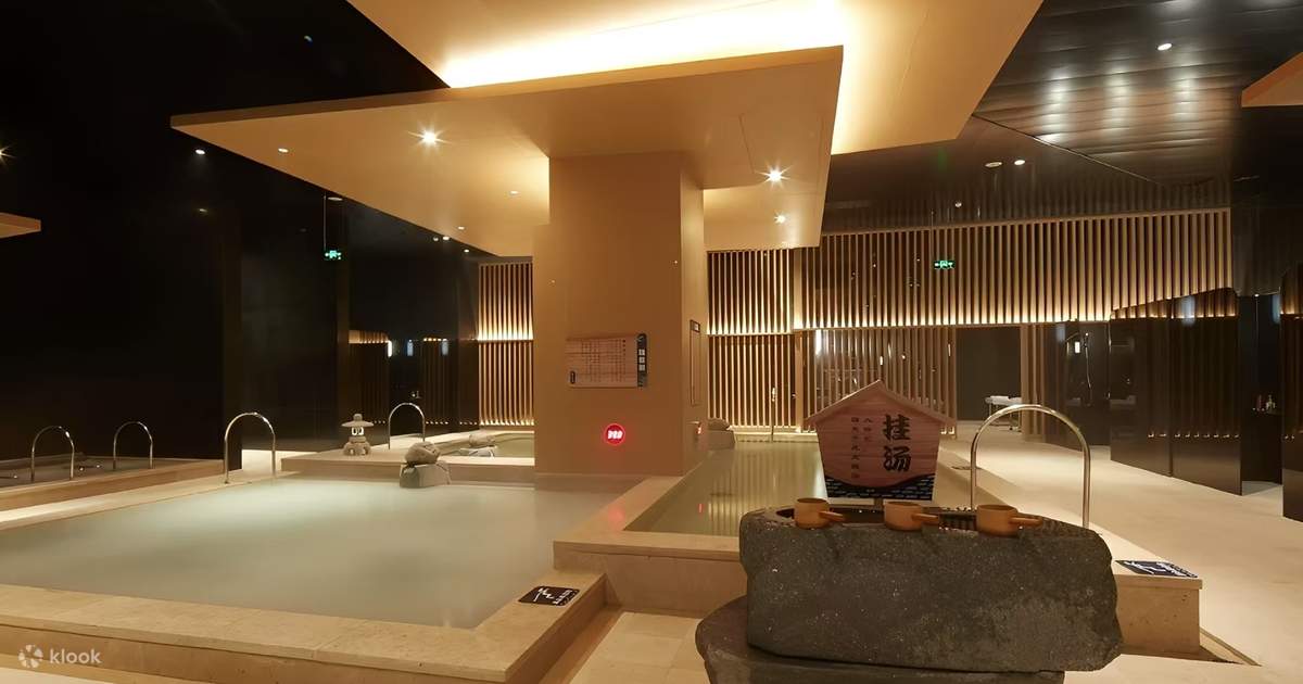 Shanghai Lianquan Oedo (various hot springs + classic foot massage ...