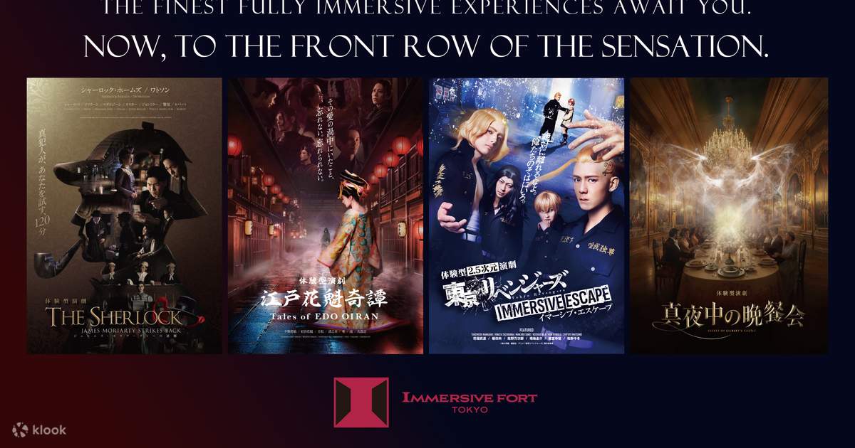 Tiket Immersive Fort Tokyo 1 Hari - Klook Indonesia