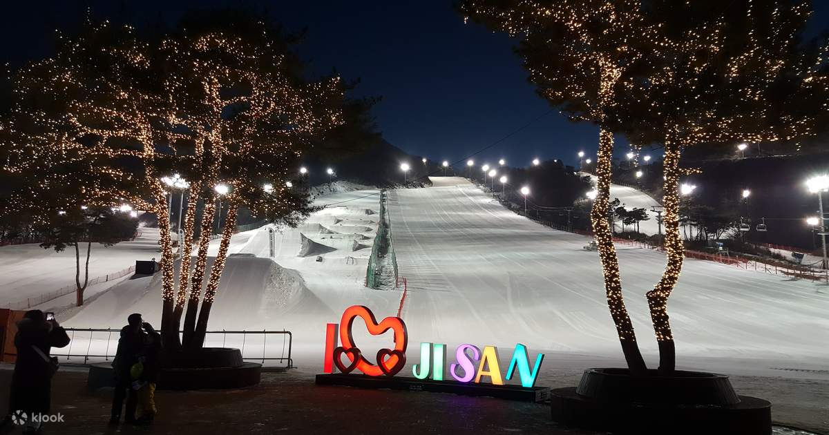 Jisan Ski Resort 1 Day Tour - Klook Singapore