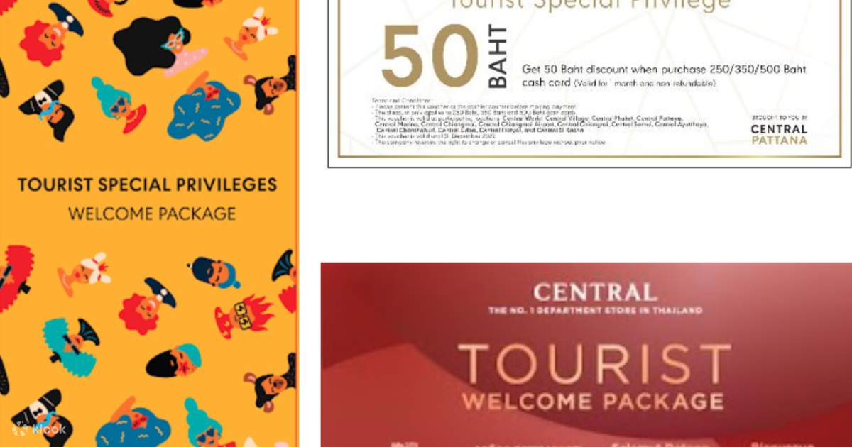 Central Shopping Centers Welcome Package in Thailand - Klook
