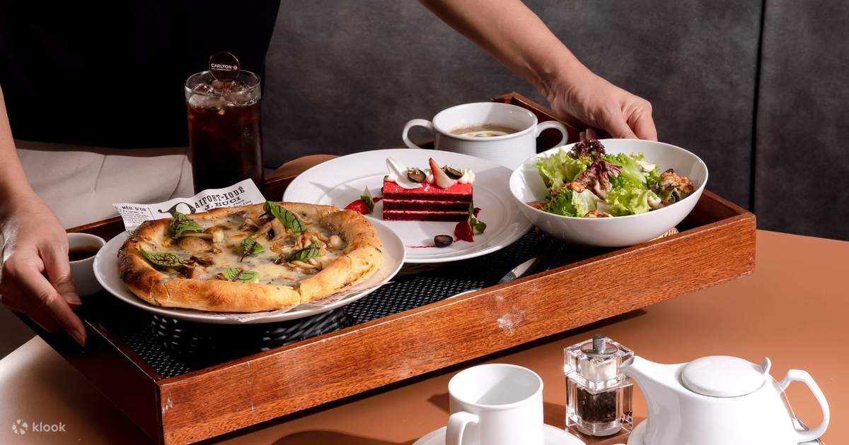 Breakfast Buffet and Lunch Set with unlimited coffee or tea at Plate ...