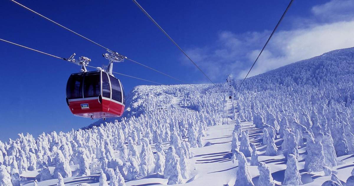 Tiket Pulang Pergi Zao Ropeway di Yamagata, Jepang - Klook Indonesia