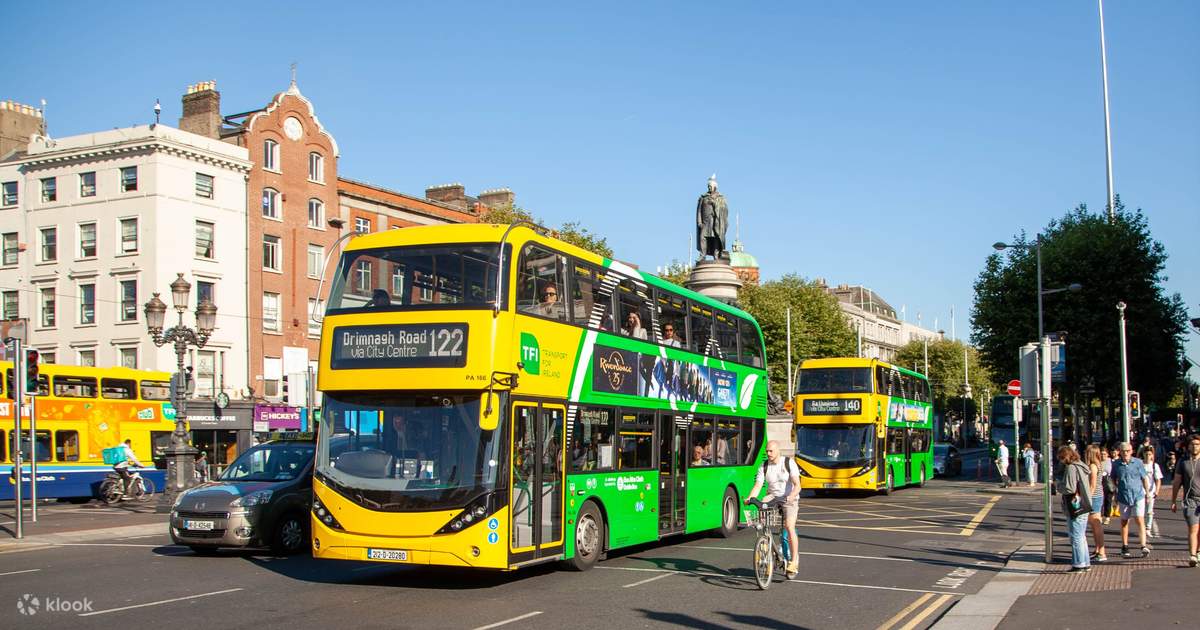 Dublin: Ticket für öffentliche Verkehrsmittel & Hop-On Hop-Off Bus von ...