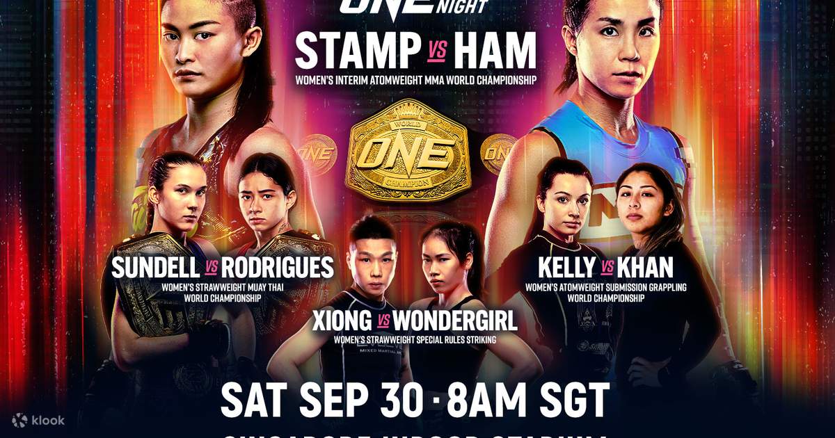 ONE Fight Night 14：Stamp vs. Ham - Klook香港