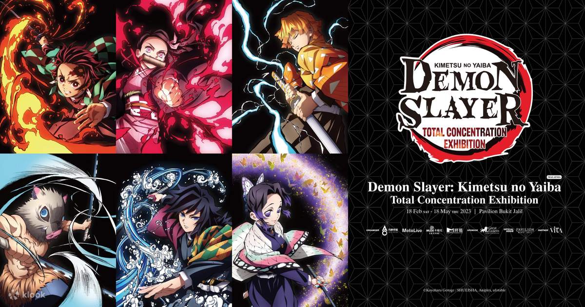 Demon Slayer: Kimetsu no Yaiba Total Concentration Exhibition in ...