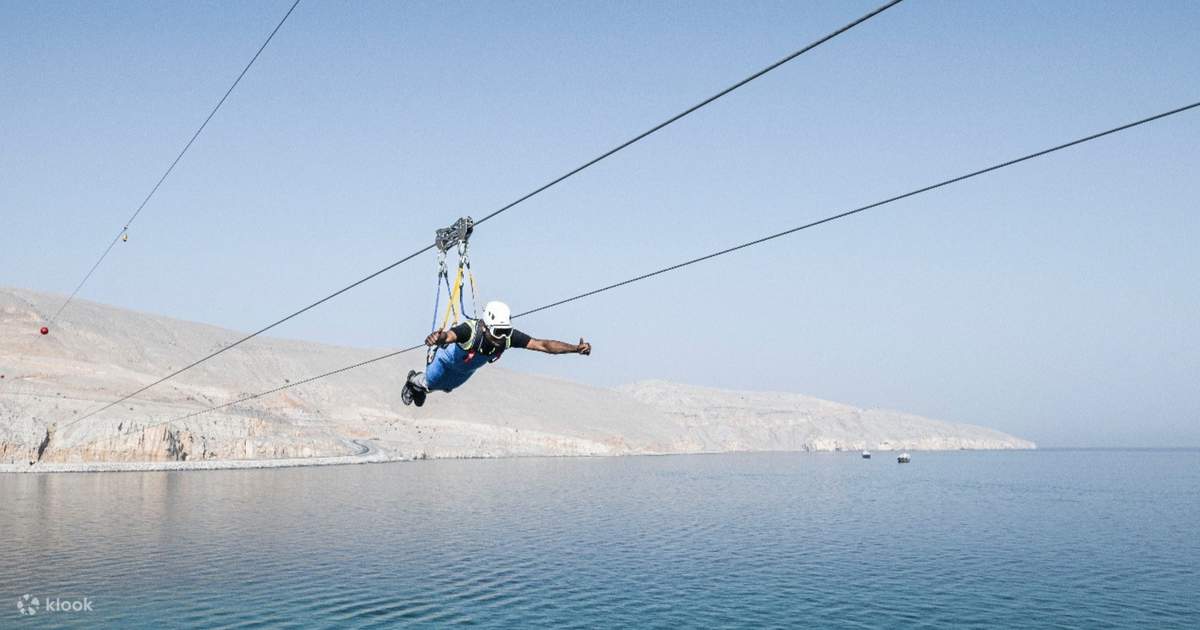 Musandam Zipline experience in Oman - Klook