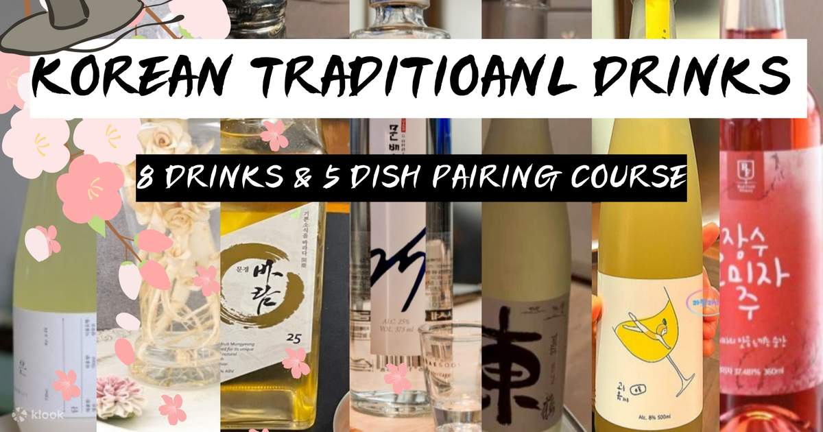 Experience enjoying 10 types of traditional Korean liquor and snacks ...