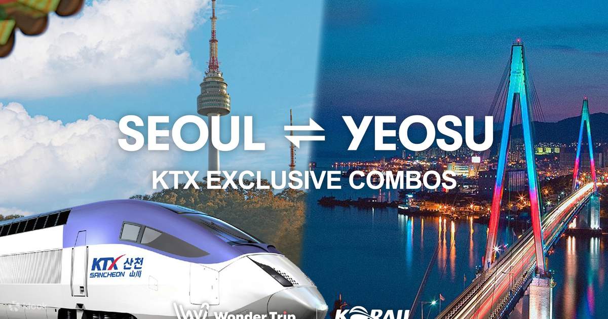 Seoul - Yeosu KTX Train Ticket - Klook Philippines