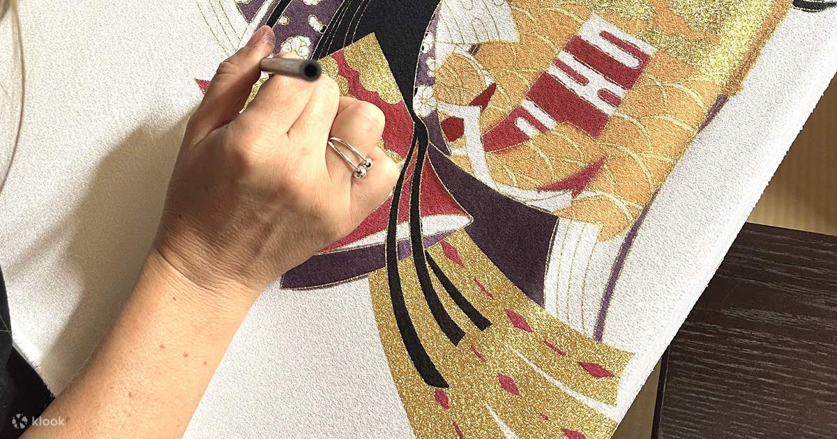 Traditional Yuzen Dyeing Experience in Kyoto - Klook États-Unis