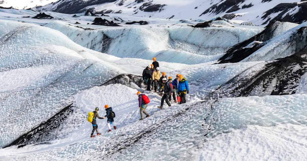 Glacier Hiking & Ice Climbing Tour from Reykjavik and Solheimajokull ...